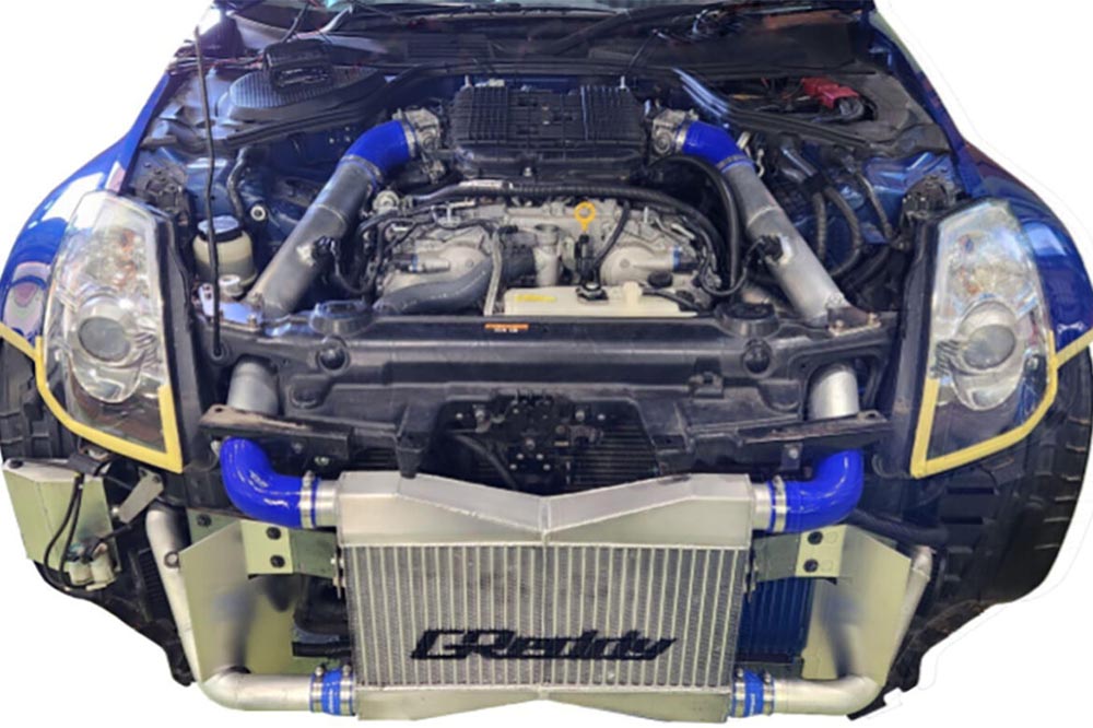 GREDDY BOLT ON T/K Z33/VQ35HR T517Z 8CM TWIN – shopgreddyau