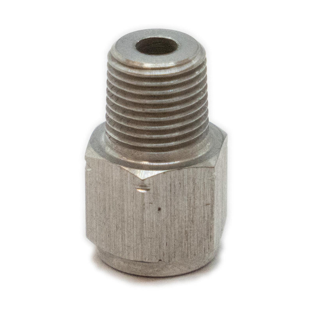 Adapter M10 x 1 Female to 1/8 BSP Male - Stainless Steel – shopgreddyau