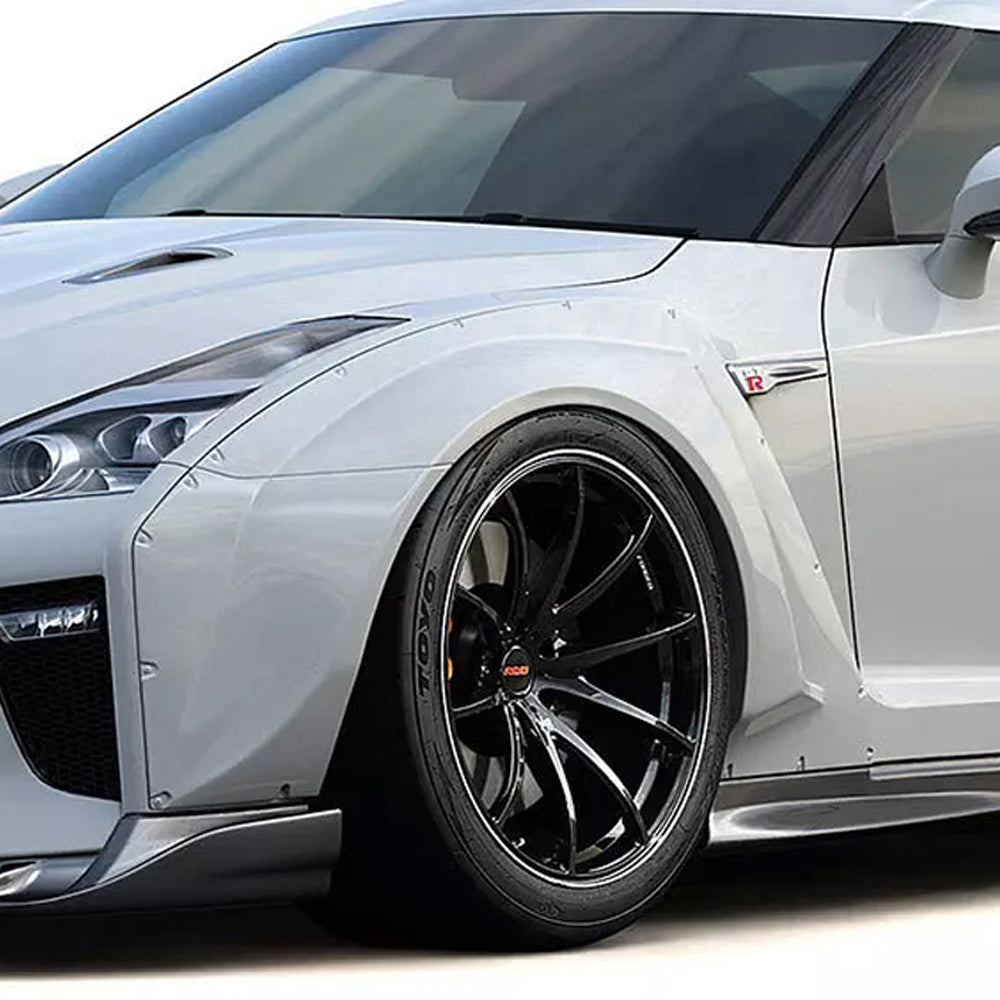 GReddy aero kit GT-R MY17 front wide fender – shopgreddyau