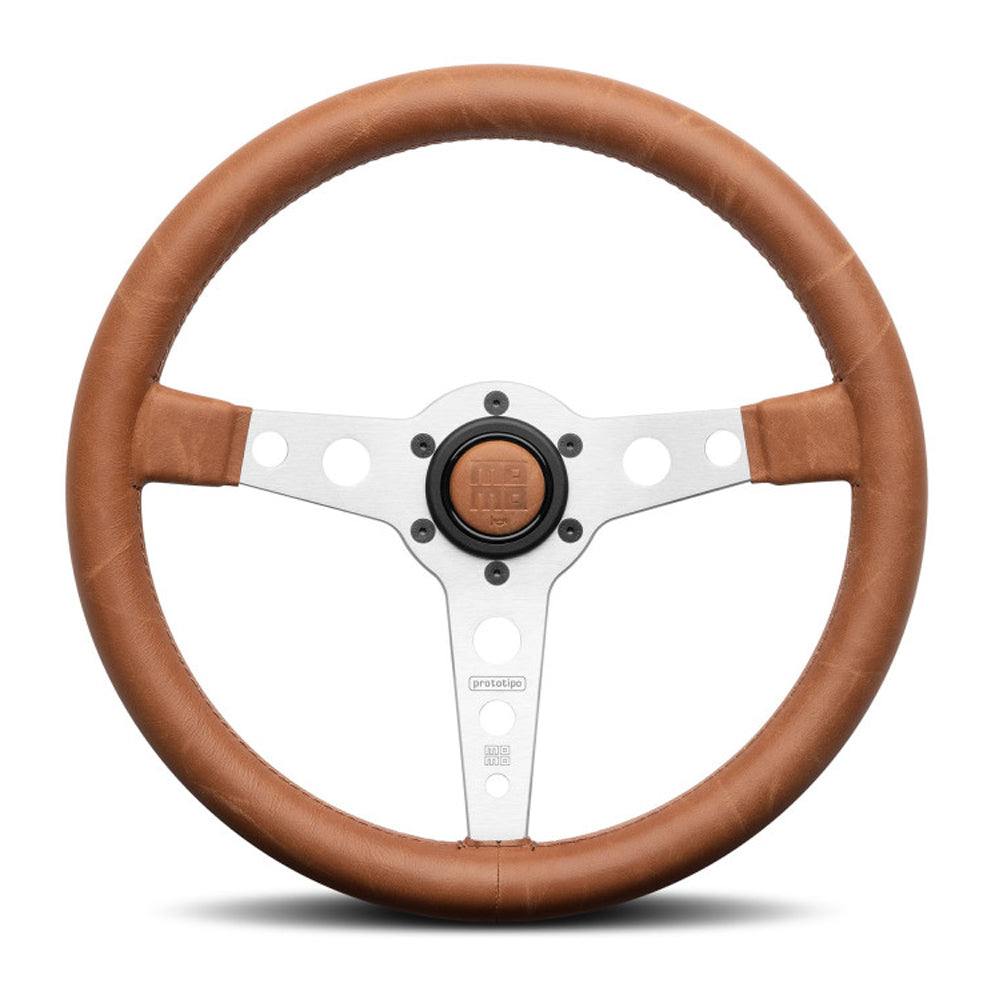 MOMO Prototipo Heritage Tobacco steering wheel - Brown - 350mm ...